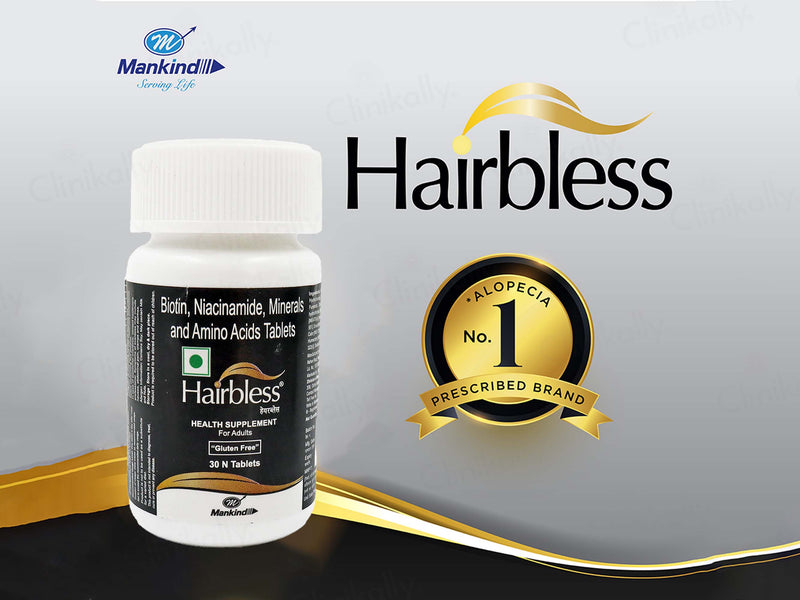 Buy Hairbless Tablet Online at Best Price | Clinikally
