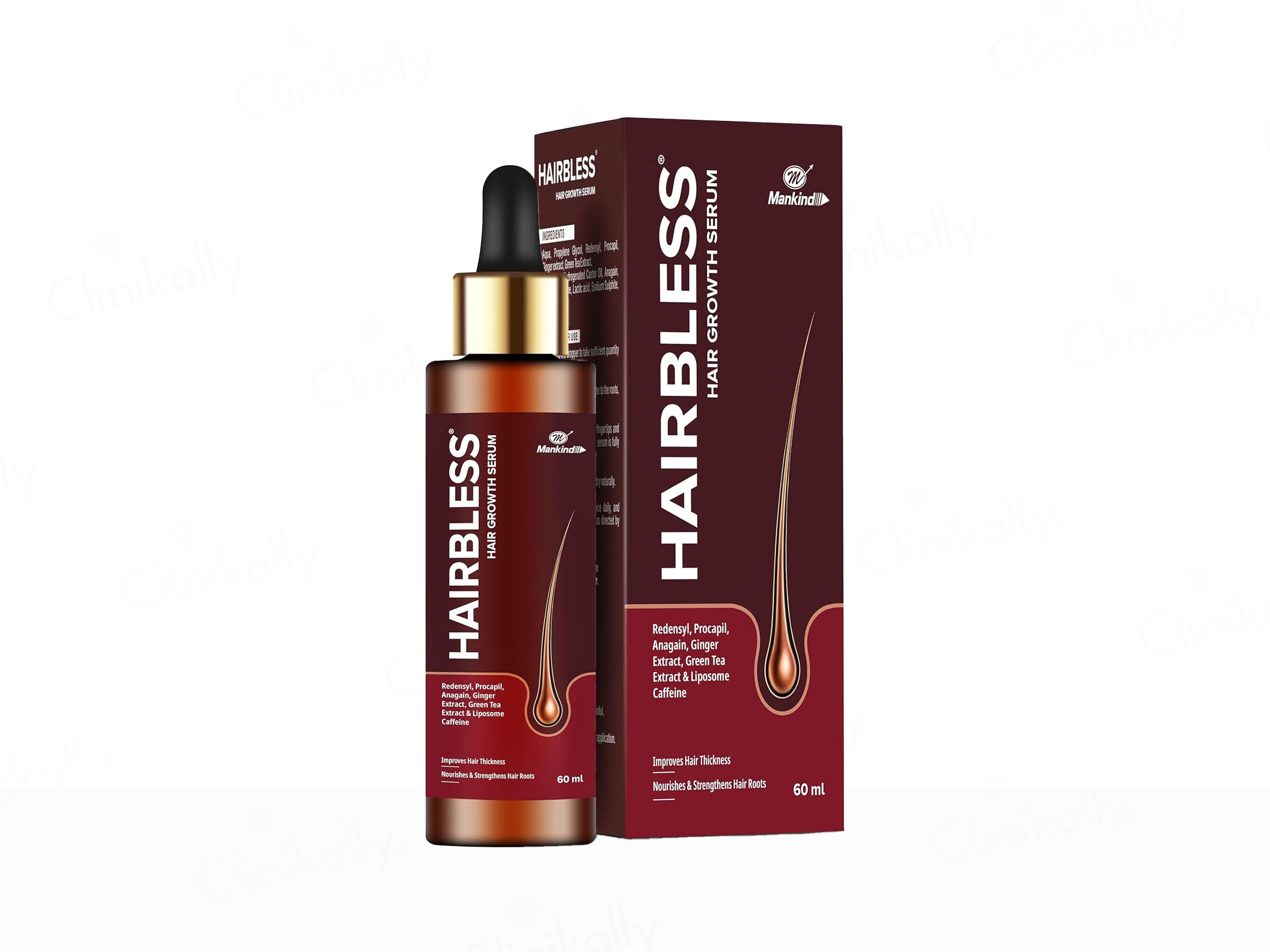 Buy Hairbless Hair Growth Serum Online at Best Price | Clinikally