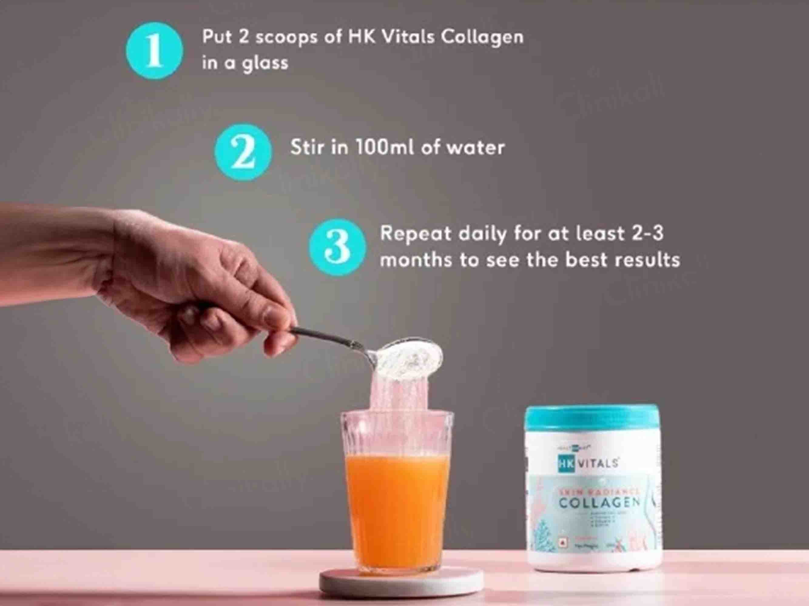 Buy HK Vitals Skin Radiance Collagen Powder Online | Clinikally