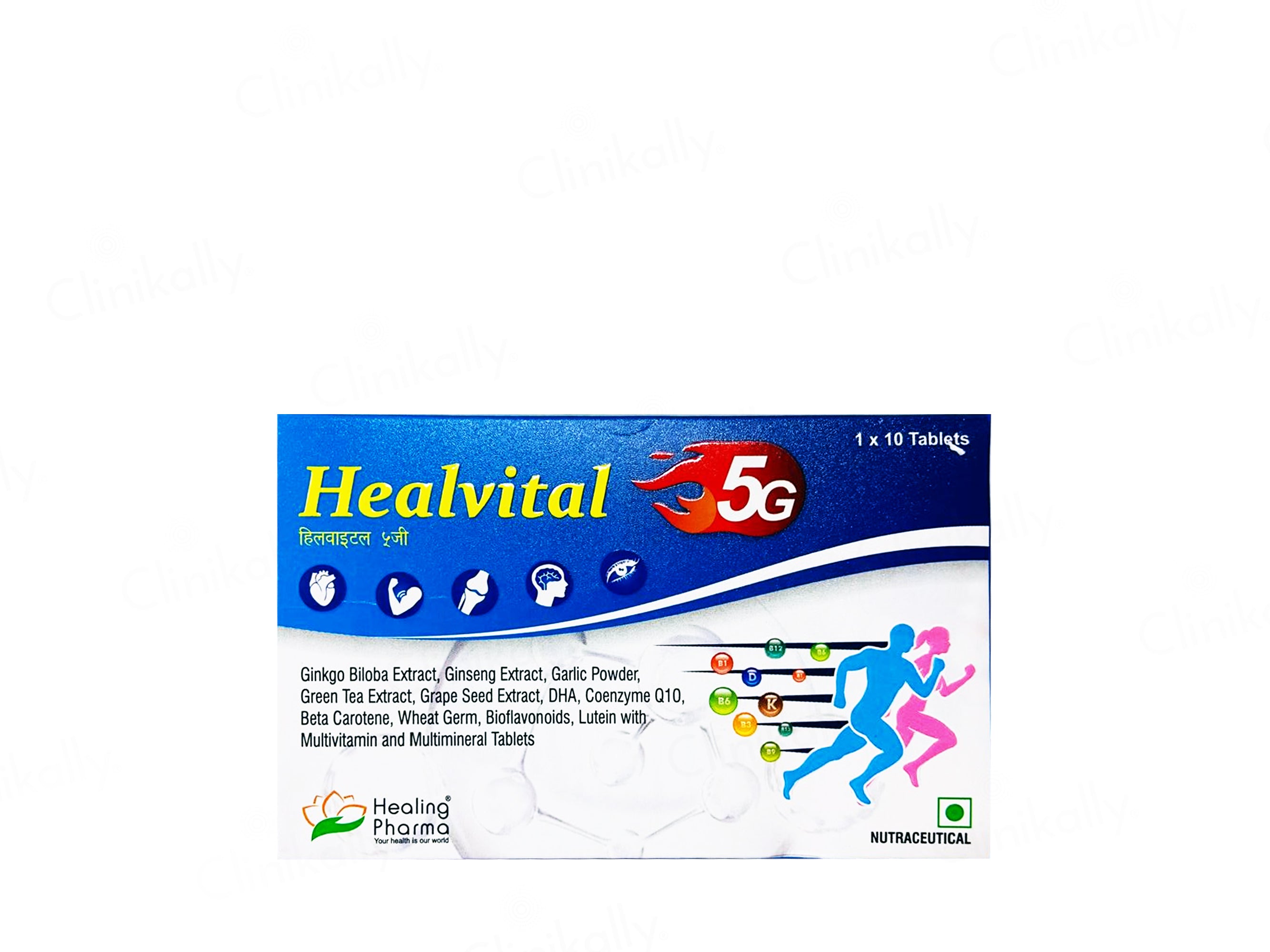 Buy Healvital 5G Nutraceutical Tablet Online at Best Price | Clinikally