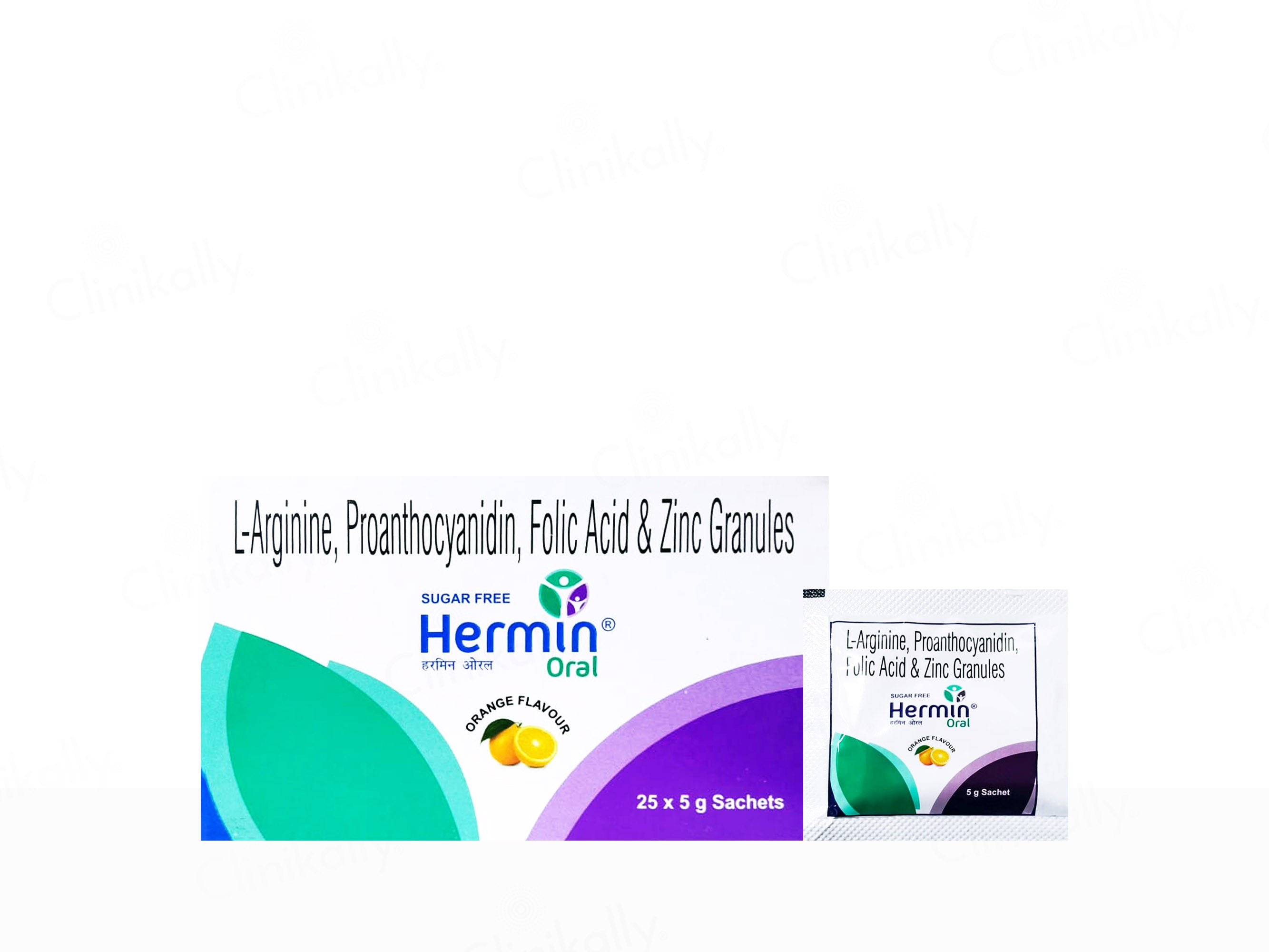 Buy Hermin Oral Sugar Free Granules - Orange Flavour Online at Best ...