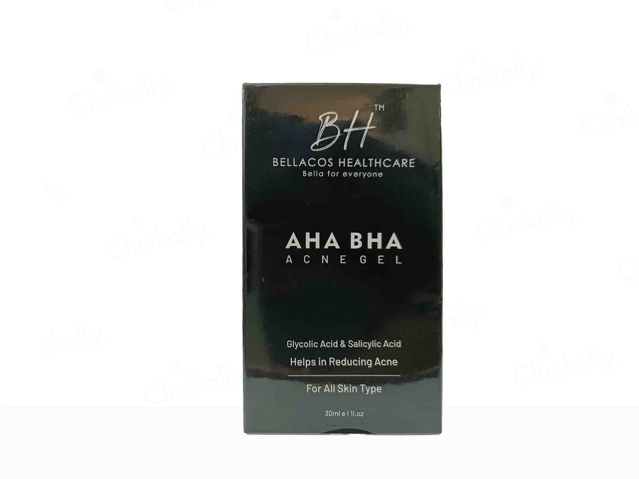 Buy Bellacos Healthcare AHA BHA Acne Gel Online at Best Price | Clinikally