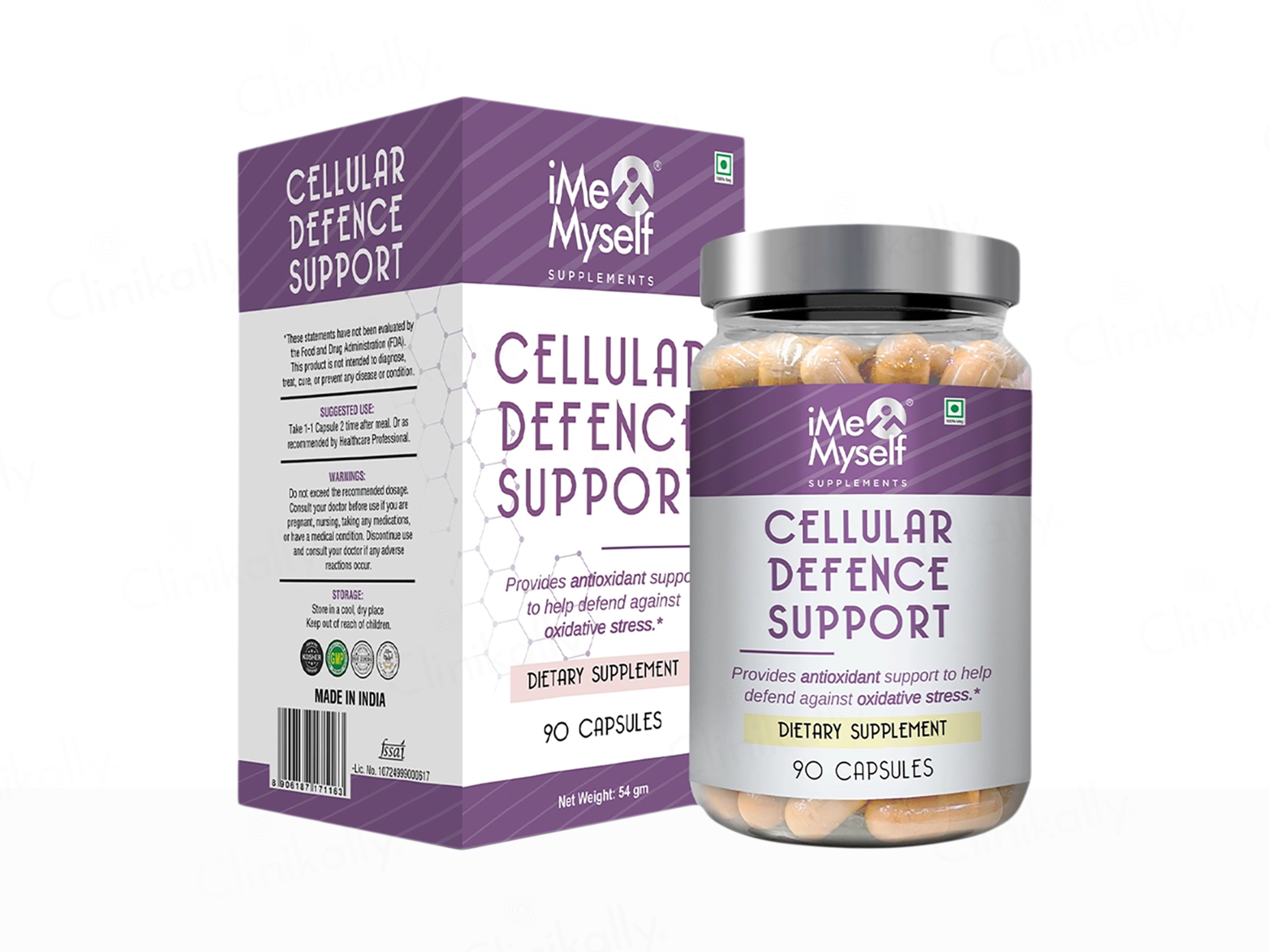 Buy IMeMyself Cellular Defence Support Dietary Supplement Vegetarian ...