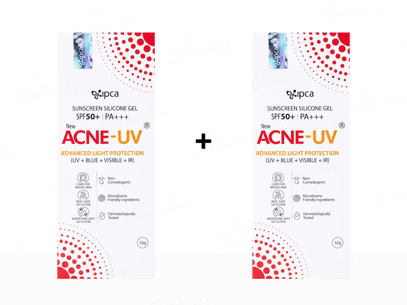 Buy IPCA Acne-UV Advanced Light Protection Silicone Sunscreen Gel SPF ...