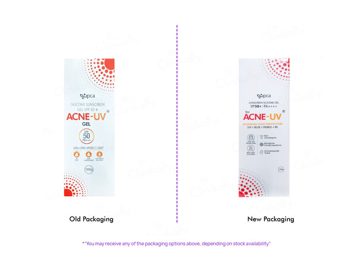 Buy IPCA Acne-UV Advanced Light Protection Silicone Sunscreen Gel SPF 50+ PA++++ Online at Best ...