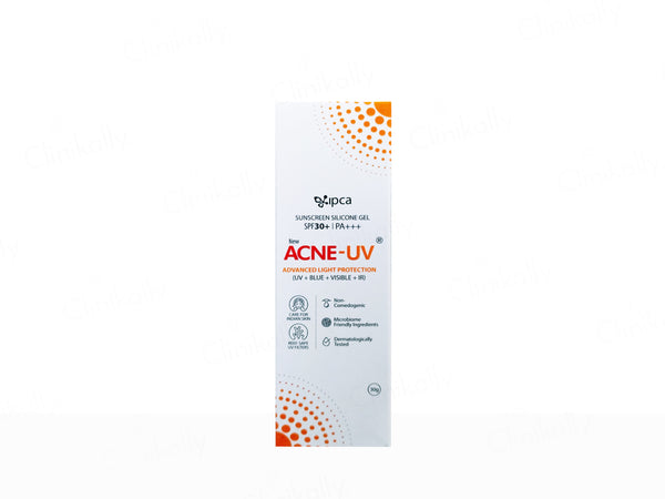 Buy IPCA Acne-UV Gel Sunscreen SPF 30/PA+++ Online at Best Price ...
