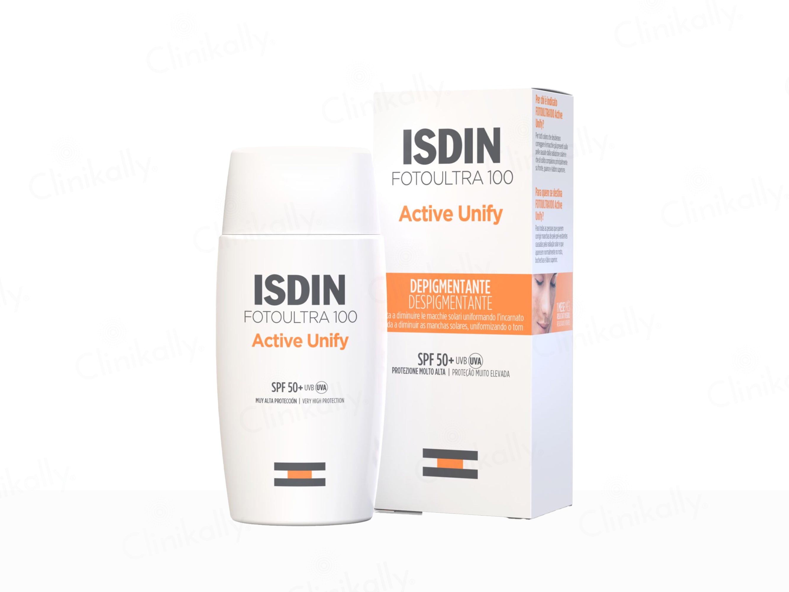 Buy ISDIN Fotoultra 100 Active Unify Depigmenting Sunscreen SPF 50 ...