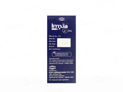 Buy Imxia F 5% Topical Solution Online at Best Price | Clinikally