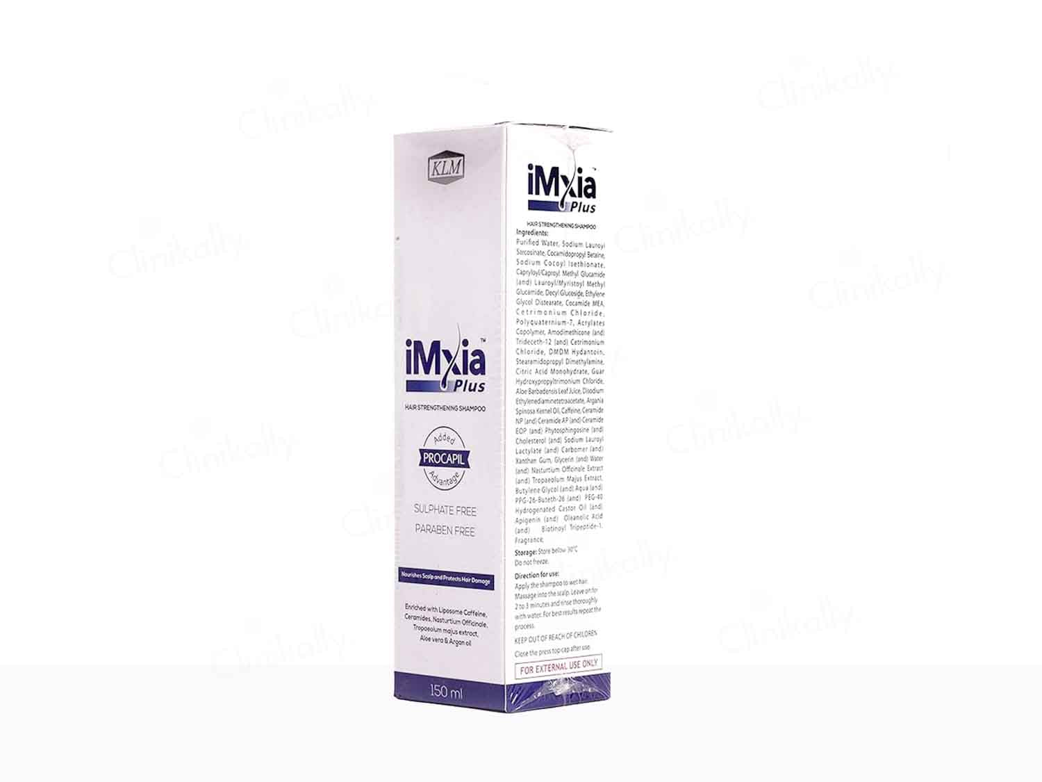 Buy Imxia Plus Hair Strengthening Shampoo Online | Clinikally