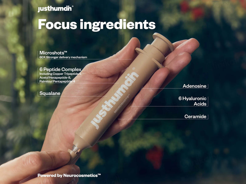 Buy Justhuman Microshots™ AgeDefying Peptide⁶ Cream with Peace Mask ...