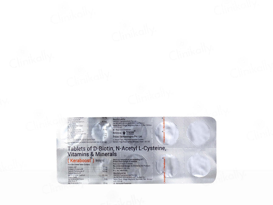 Buy Keraboost Tablet Online at Best Price | Clinikally