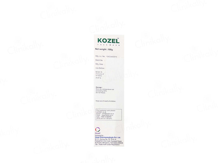 Buy Kozel Skin Rejuvenating Face Wash Gel Online at Best Price | Clinikally