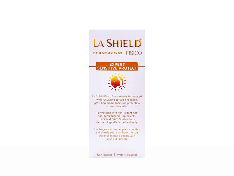 Buy La Shield Fisico Matte Sunscreen Gel SPF 50+ PA+++ Online at Best ...