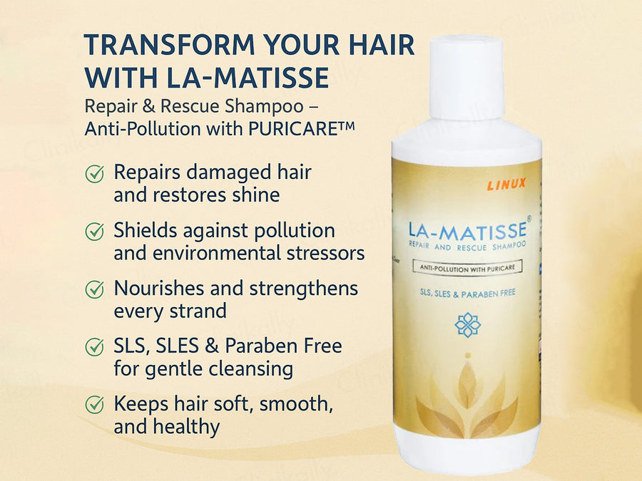 Buy La-Matisse Repair & Rescue Shampoo Online at Best Price | Clinikally