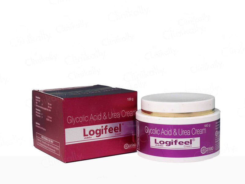 Buy Logifeel Glycolic Acid & Urea Cream Online at Best Price | Clinikally