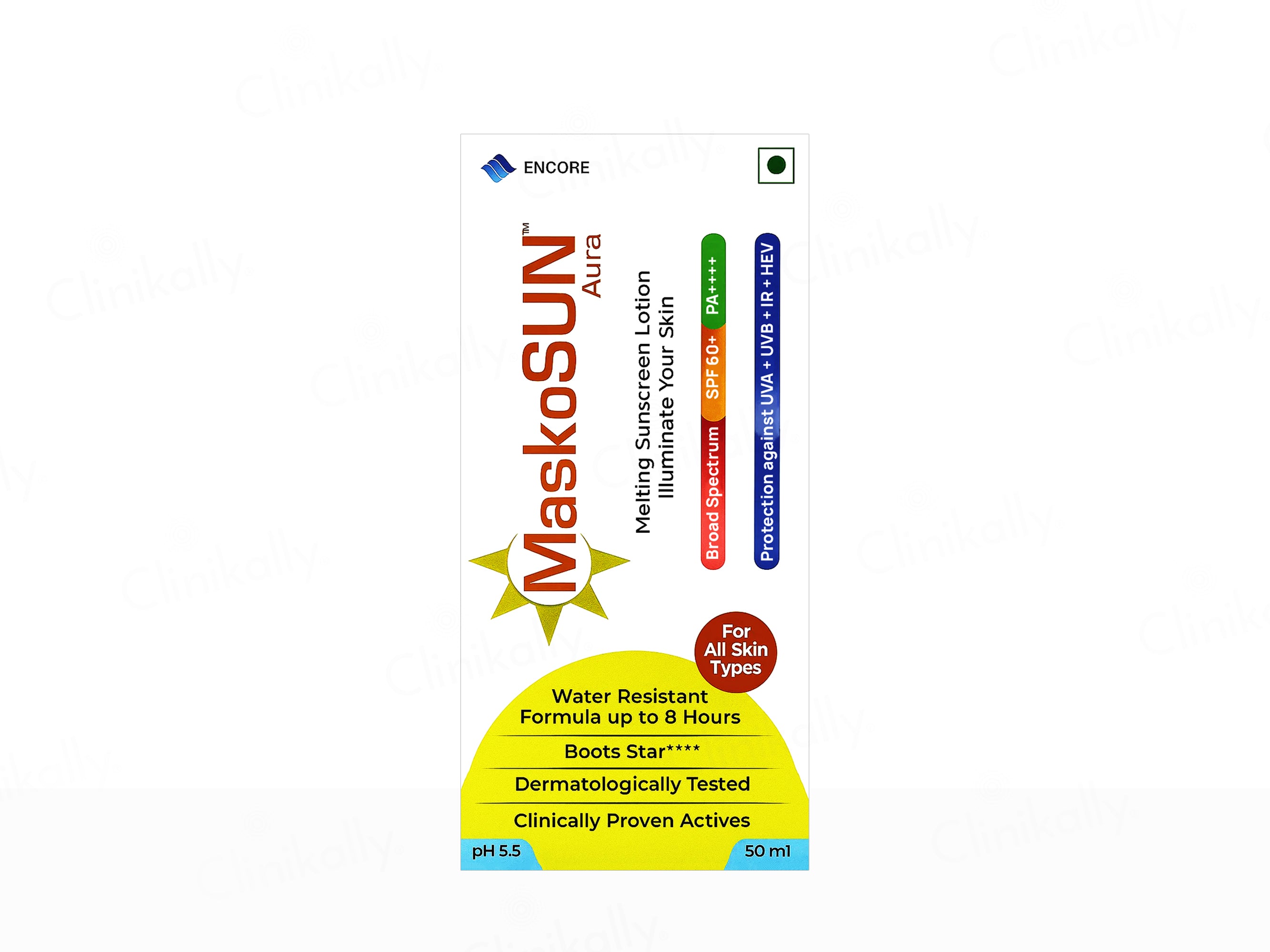Buy Maskosun Aura Melting Sunscreen Lotion SPF 60+ PA++++ Online at ...