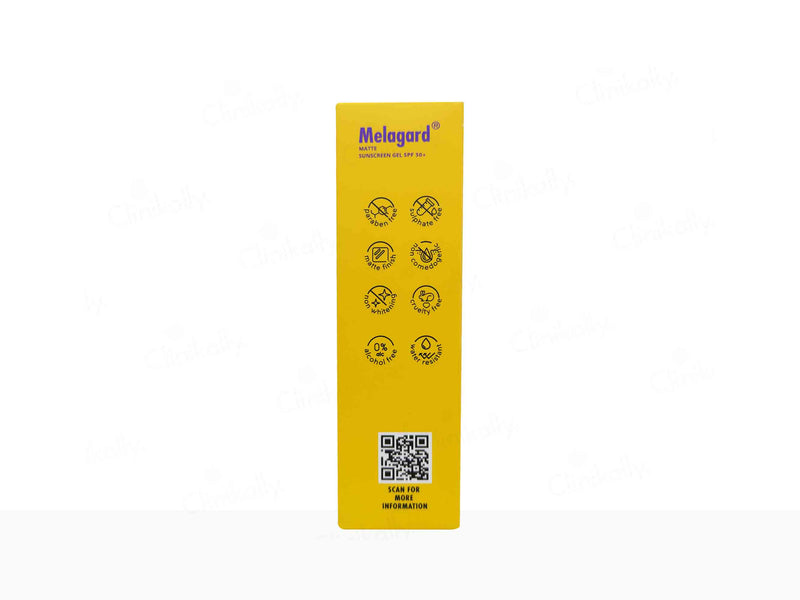 Buy Melagard Matte Sunscreen Gel SPF 50+ PA+++ Online at Best Price ...