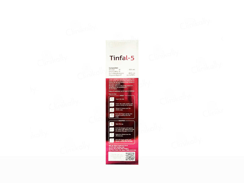 Buy Tinfal-5 Topical Solution Online at Best Price | Clinikally