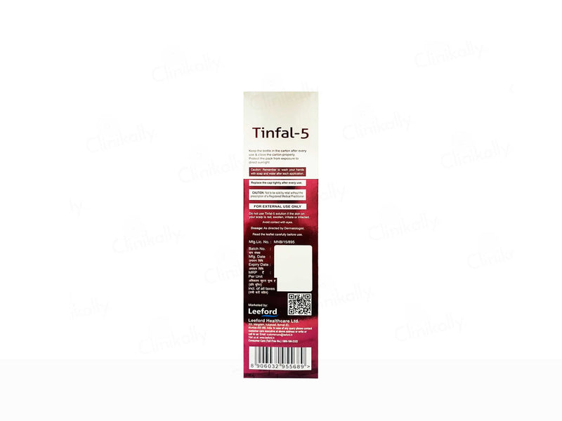 Buy Tinfal-5 Topical Solution Online at Best Price | Clinikally
