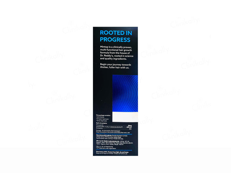 Buy Mintop Forte 5% Solution Online at Best Price | Clinikally