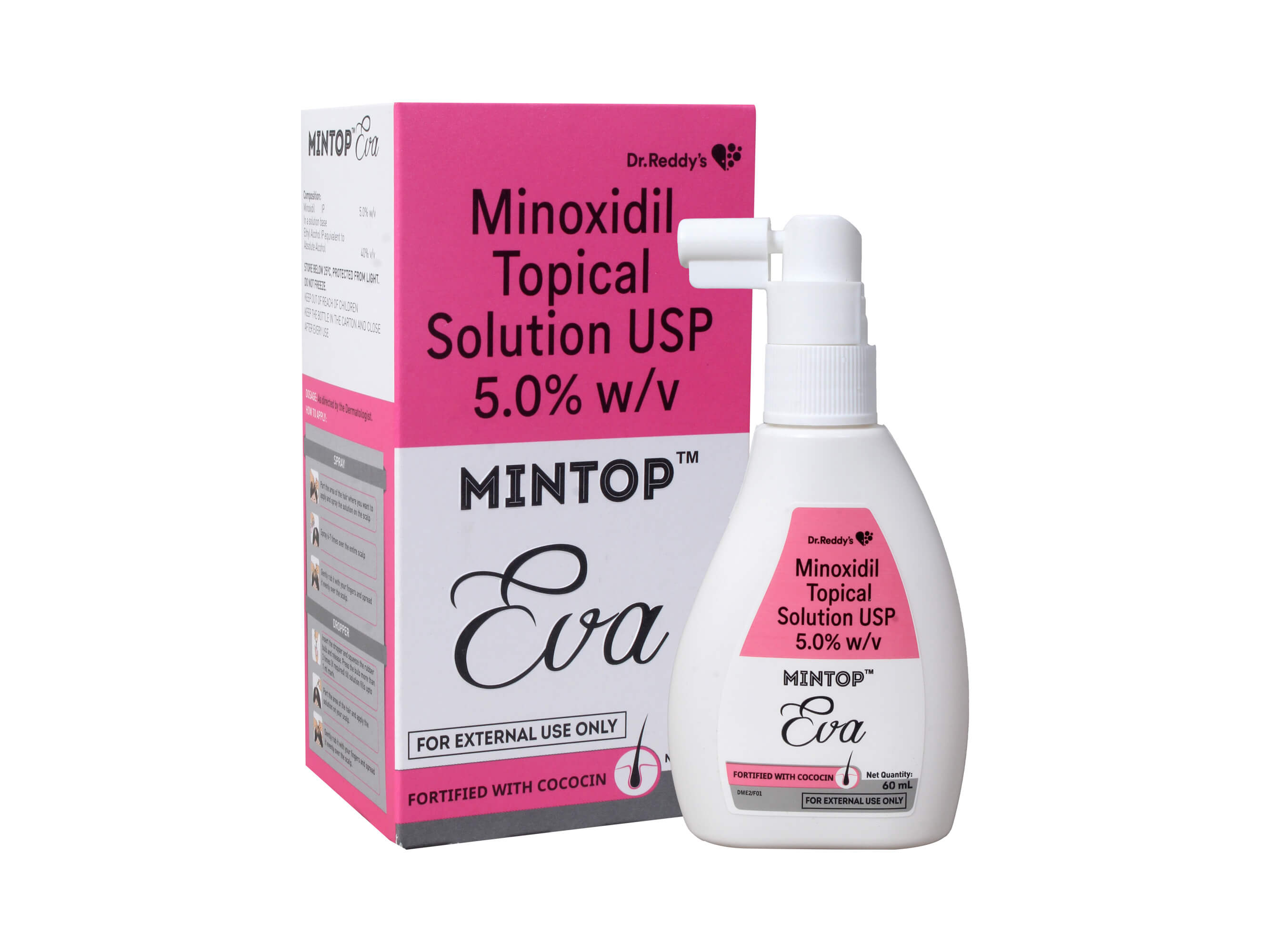 Buy Mintop Eva 5% Solution Online | Clinikally