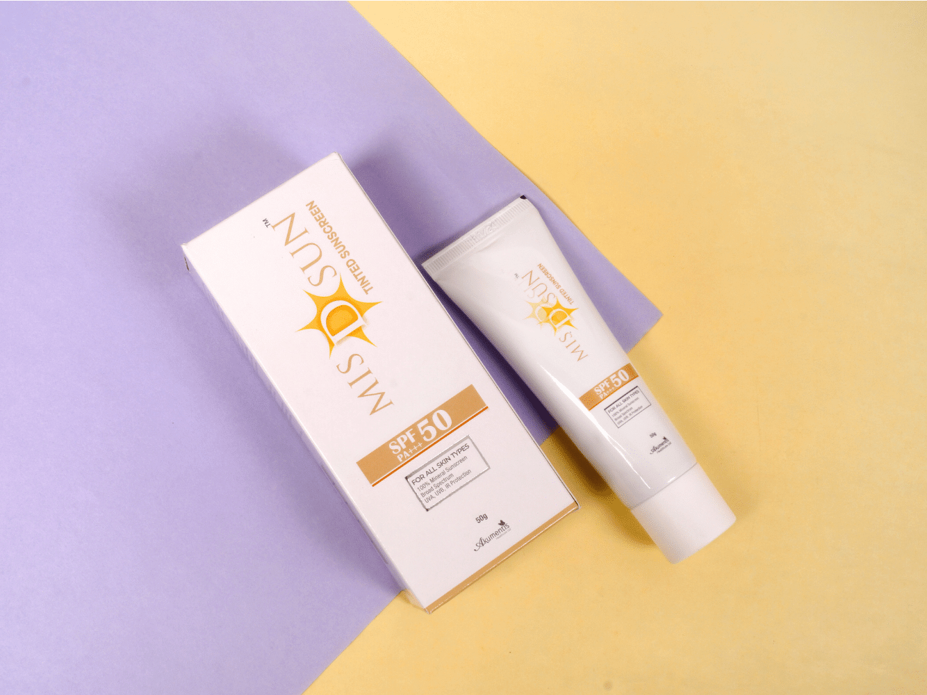 Buy Mis D SUN Tinted Sunscreen SPF 50 PA+++ Online | Clinikally
