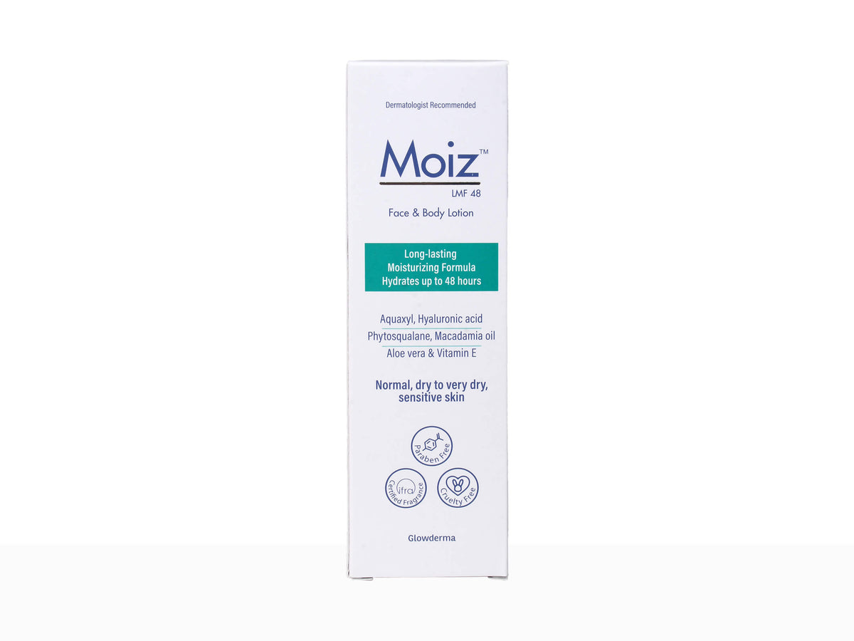 Buy Moiz LMF 48 Face & Body Lotion Online | Clinikally