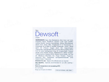 Buy New Dewsoft Cream Online at Best Price | Clinikally