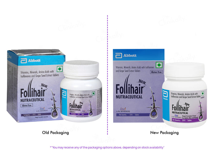 Buy New Follihair Tablet (Bottle) Online at Best Price | Clinikally