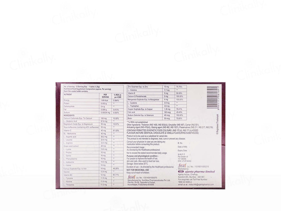 Buy New Tricogro Tablet Online | Clinikally