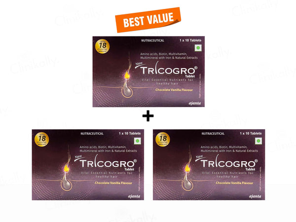 Buy New Tricogro Tablet Online | Clinikally