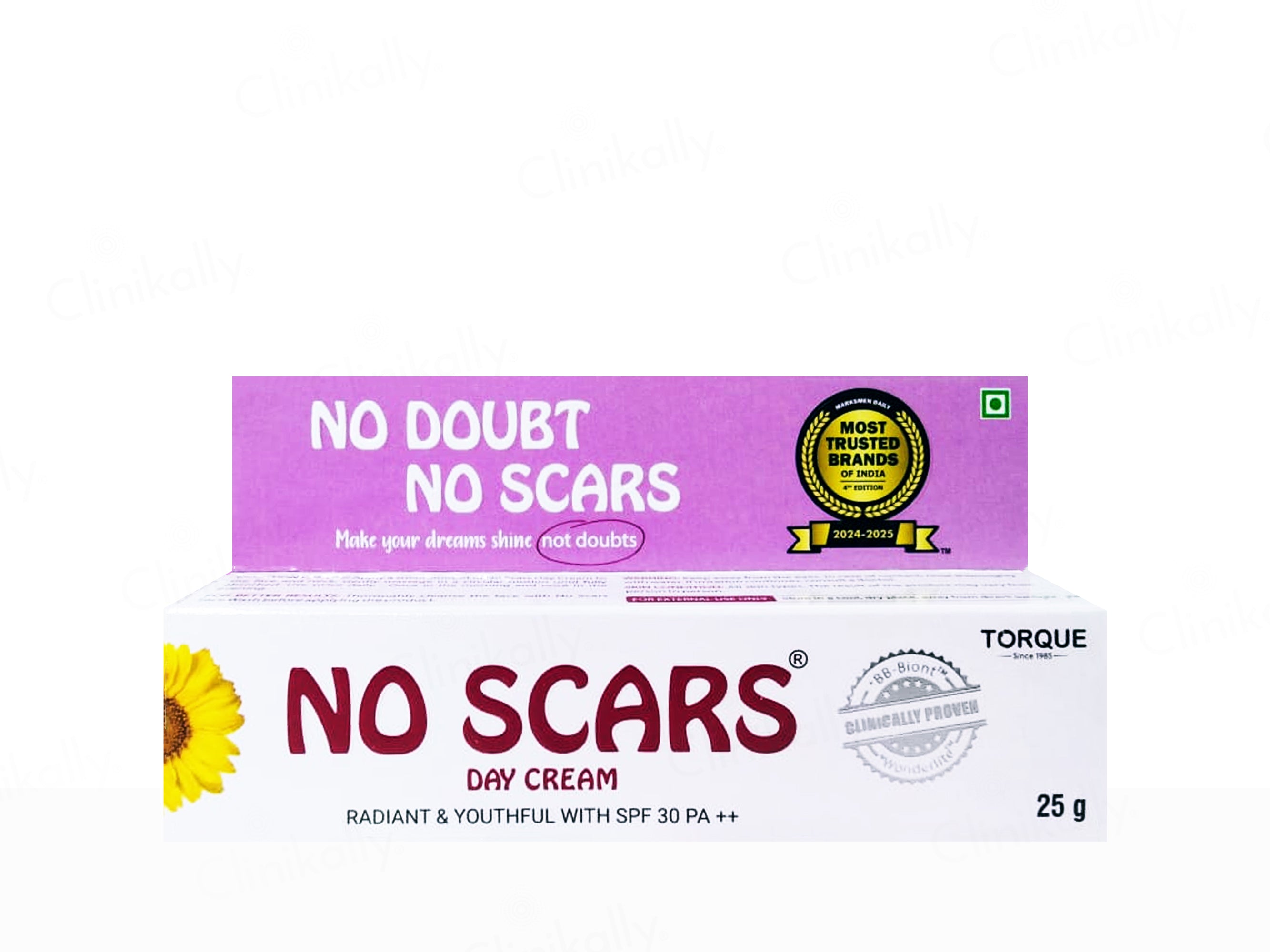 Buy No Scars Day Cream SPF 30 PA++ Online at Best Price | Clinikally