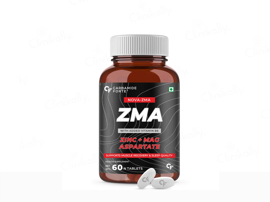 Buy Carbamide Forte ZMA - Zinc, Magnesium Aspartate & Vitamin B6 Tablet ...