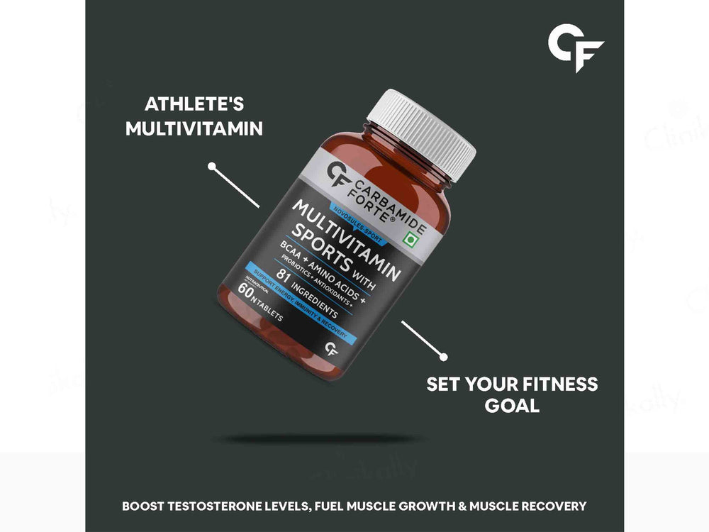 Buy Carbamide Forte Multivitamin Sports Tablet Online | Clinikally