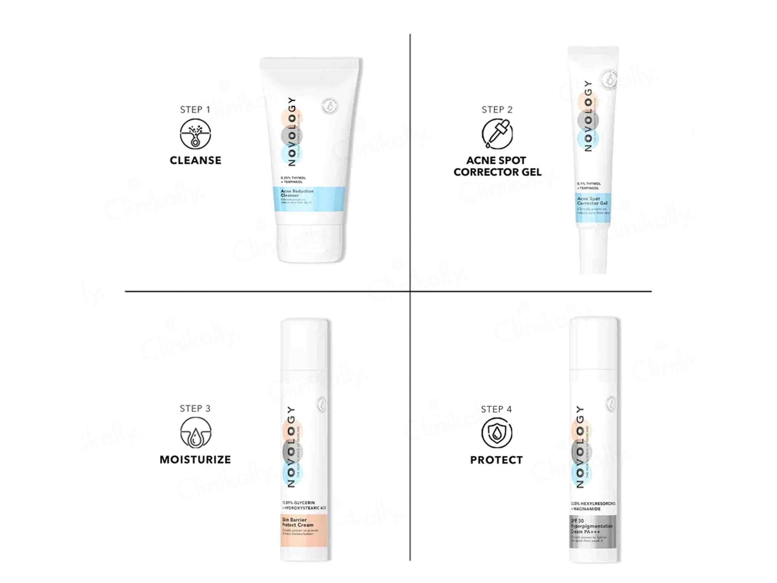 Buy Novology Acne Spot Corrector Gel Online | Clinikally