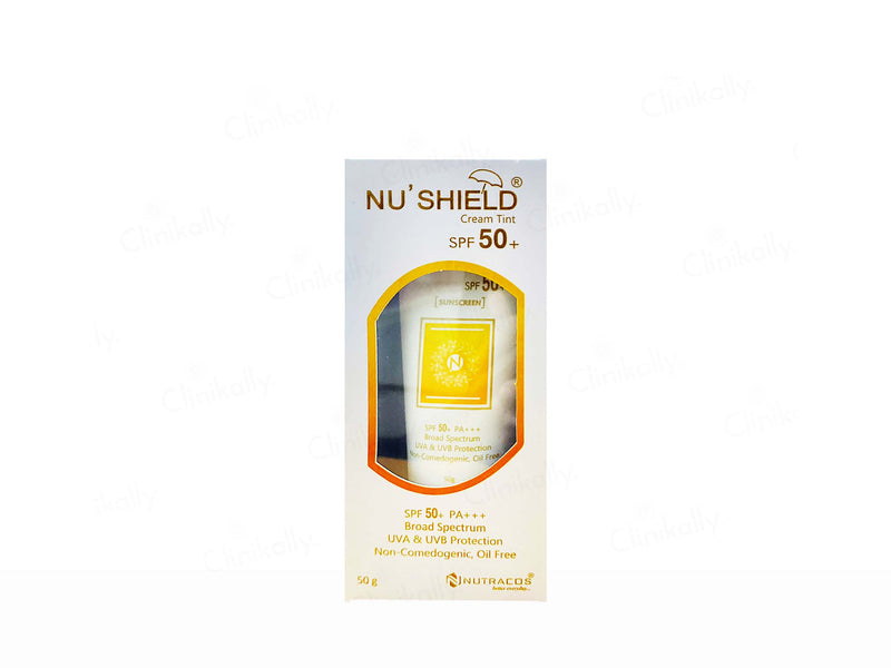 Buy Nushield Cream Tint Sunscreen SPF 50+ Online at Best Price | Clinikally