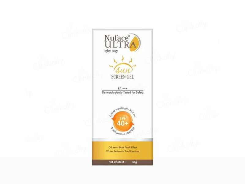 Buy Nuface Ultra Sunscreen Gel SPF 40+ PA+++ Online at Best Price ...