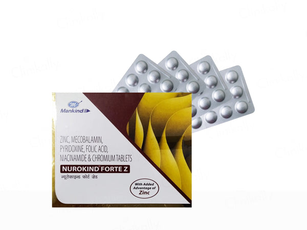 Buy Nurokind Forte Z Tablet Online | Clinikally