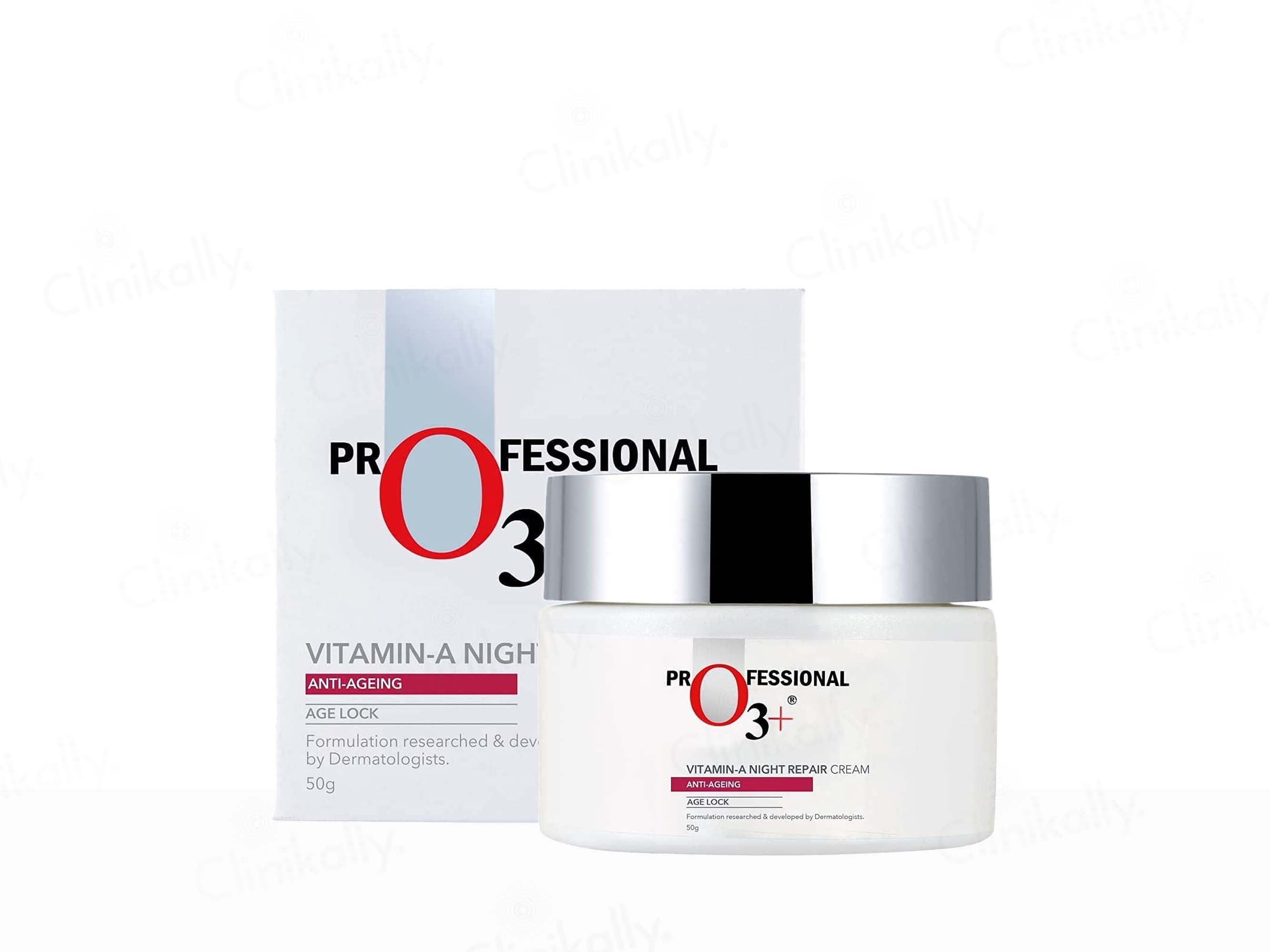 Buy O3+ Vitamin-A Night Repair Anti-Ageing Cream Online | Clinikally