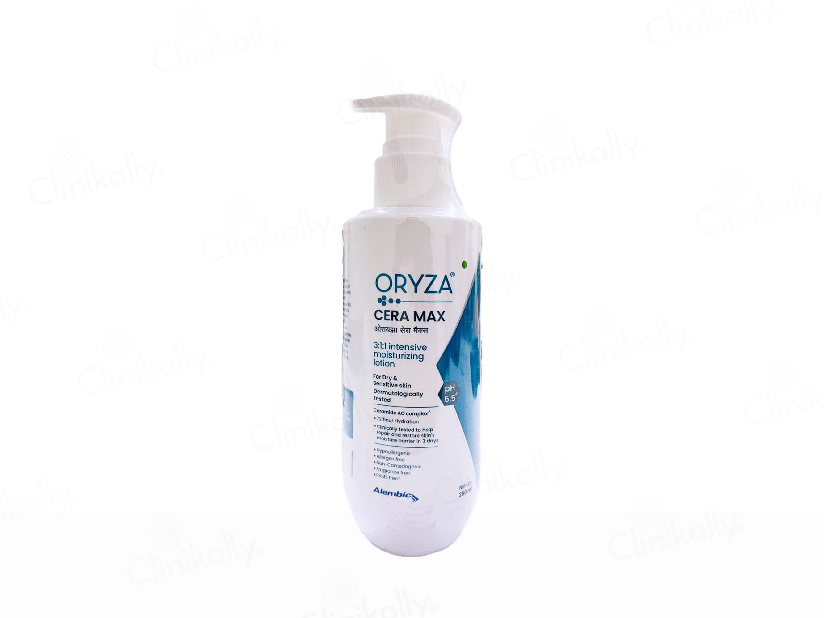 Buy Oryza Cera Max Intensive Moisturizing Lotion Online | Clinikally