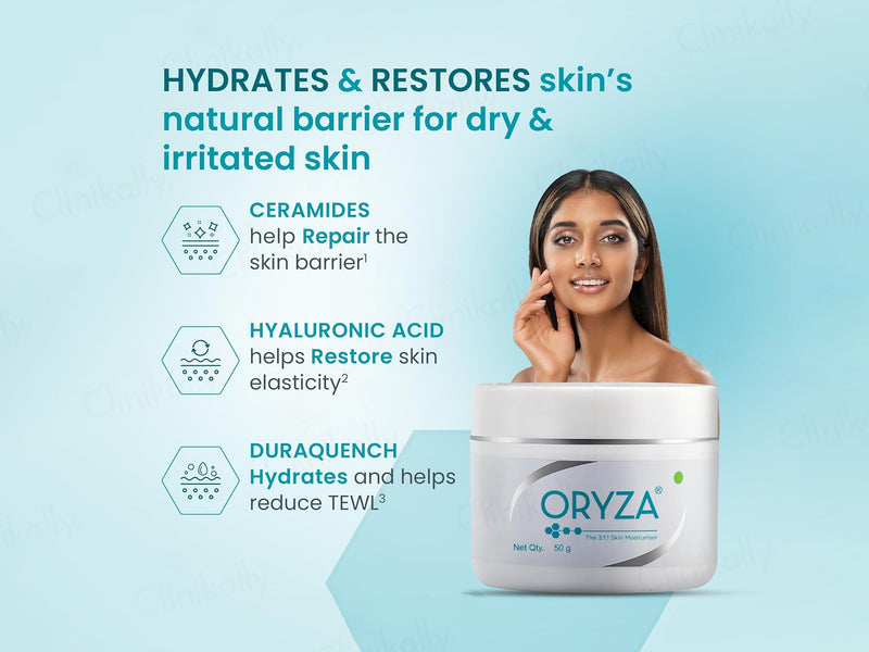 Buy Oryza Skin Moisturiser Online | Clinikally