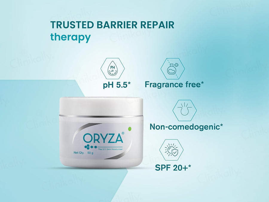 Buy Oryza Skin Moisturiser Online | Clinikally