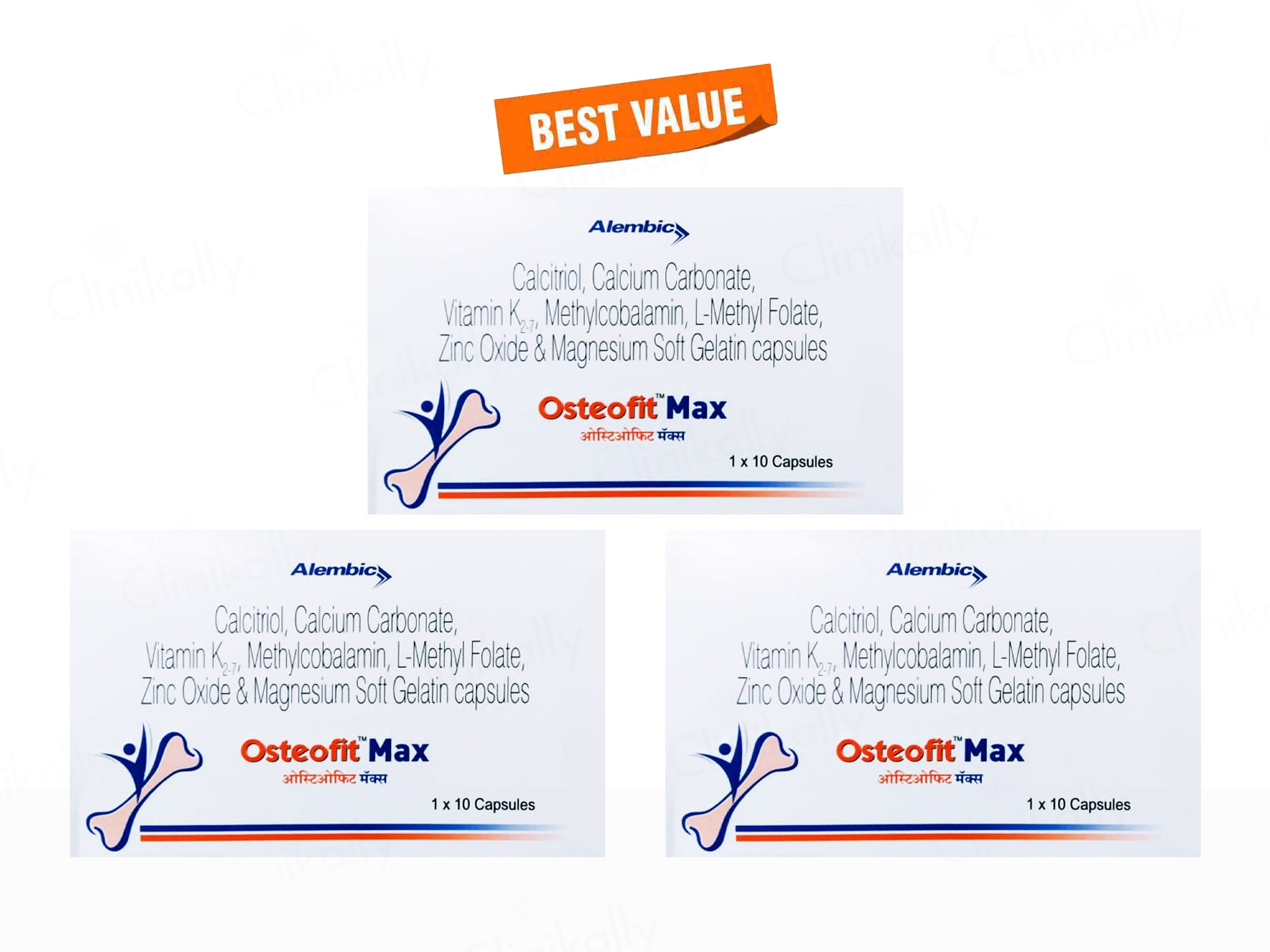 Buy Osteofit-Max Soft Gelatin Capsule Online at Best Price | Clinikally