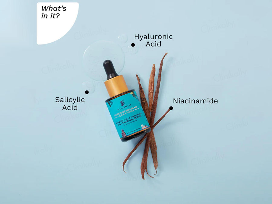 Buy Pilgrim Salicylic Acid & Niacinamide Oil Control Serum Online at ...