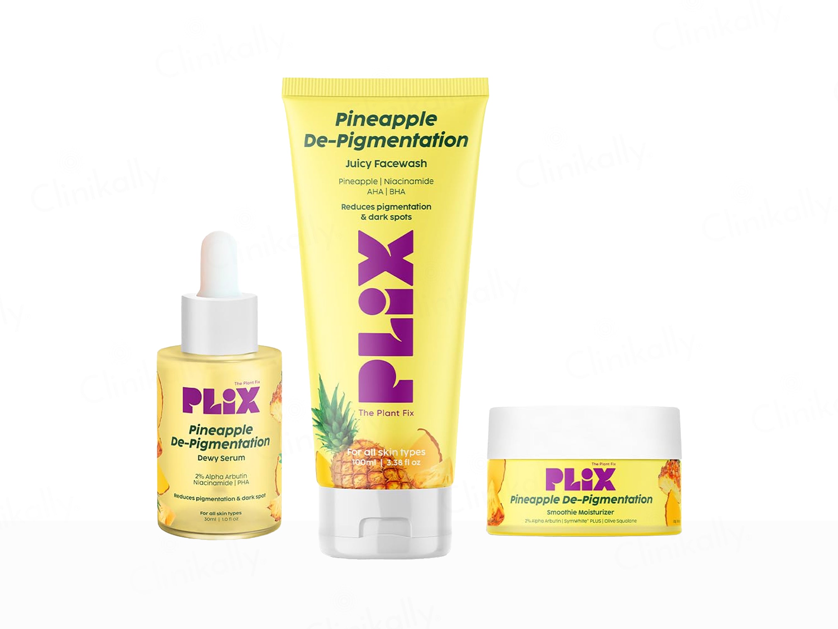 Buy Plix Pineapple De-Pigmentation Trio Kit Online at Best Price ...