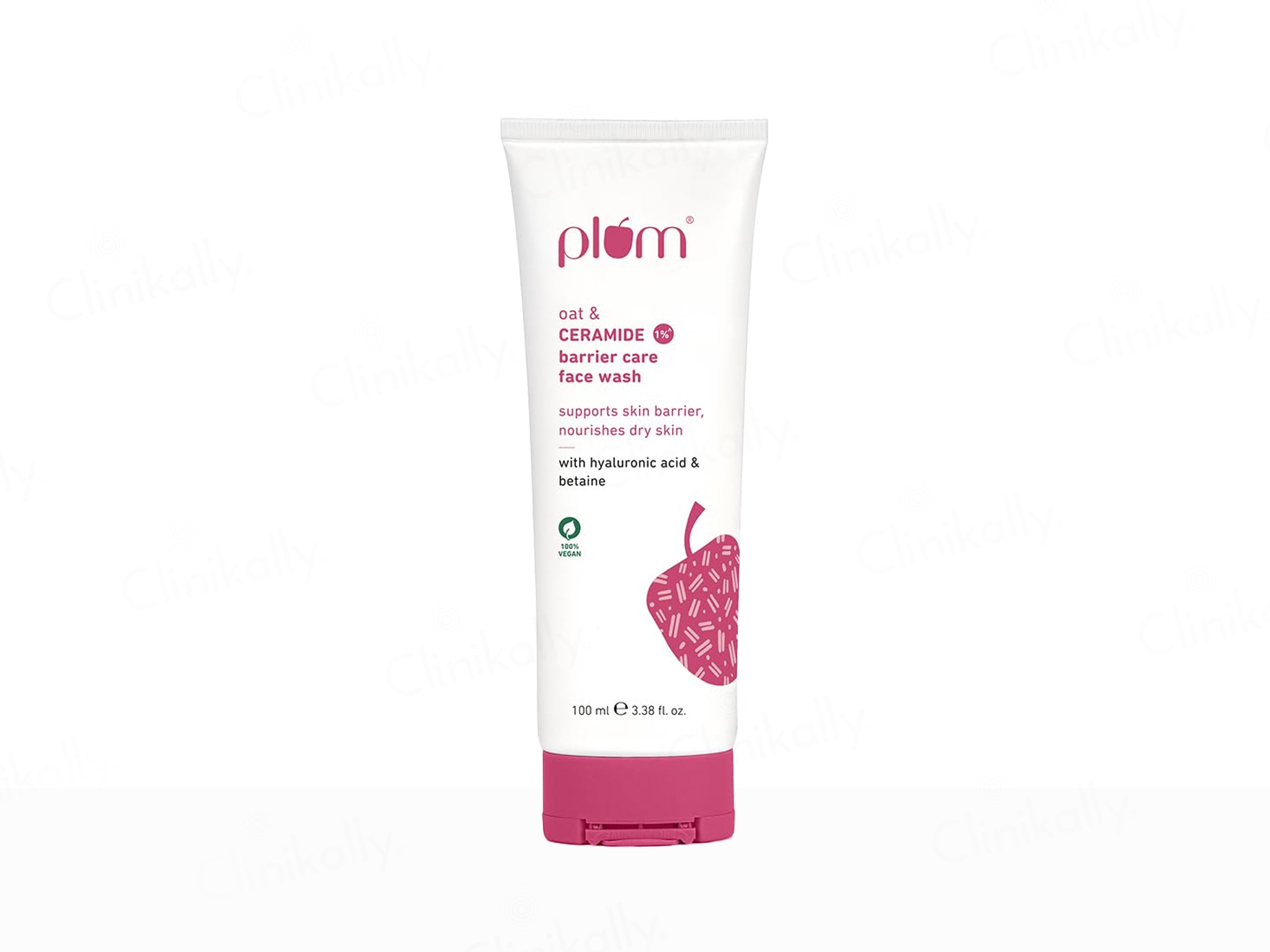 Buy Plum Oat & 1% Ceramide Barrier Care Face Wash With Hyaluronic Acid ...
