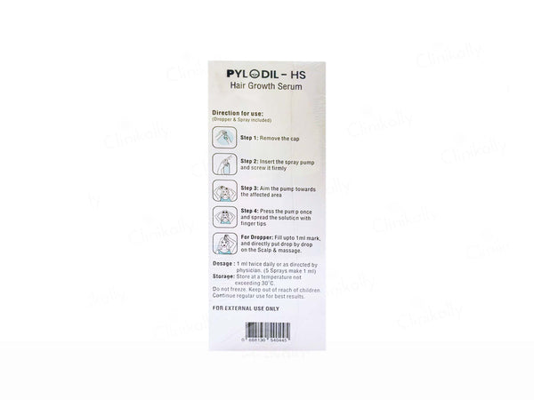 Buy Pylodil-HS Hair Growth Serum Online at Best Price | Clinikally