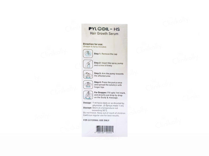 Buy Pylodil-HS Hair Growth Serum Online at Best Price | Clinikally