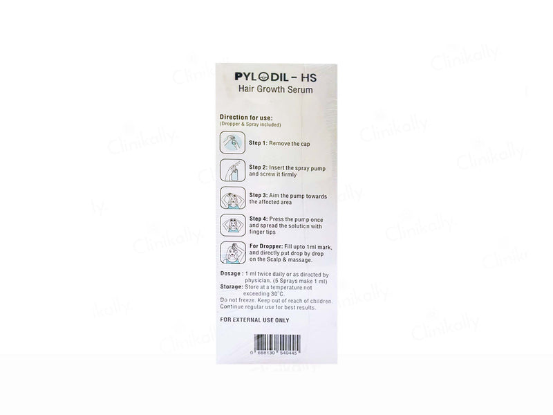 Buy Pylodil-HS Hair Growth Serum Online at Best Price | Clinikally
