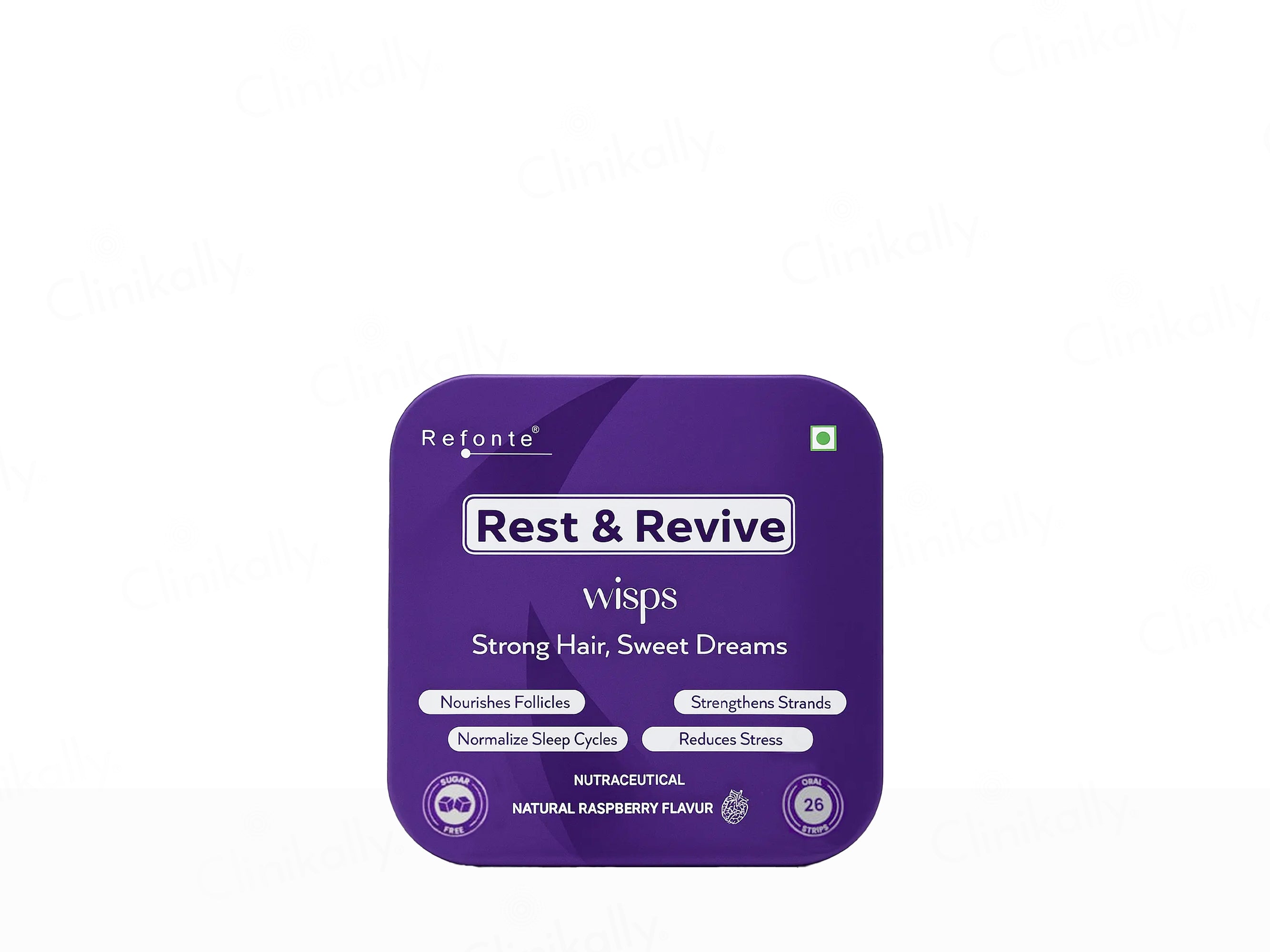 Buy Refonte Rest & Revive Wisps Nutraceutical Oral Strips - Natural ...